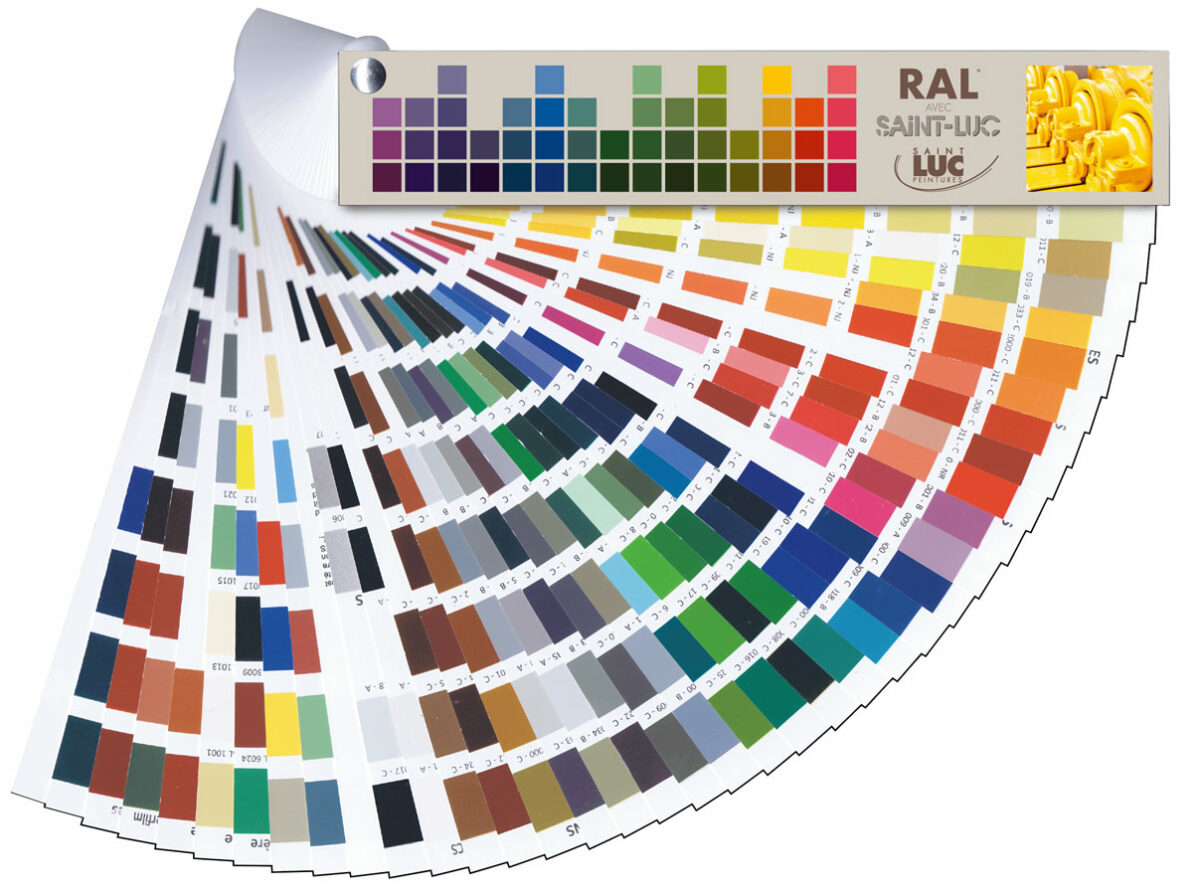 LE NUANCIER RAL SAINT-LUC – PDF Téléchargeable – Peintures Saint-Luc